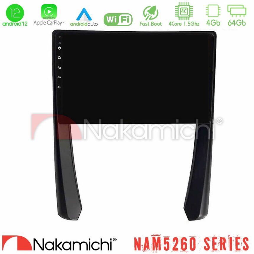 Nakamichi NAM5260 Series 4Core Android12 4+64GB Porsche 911/Cayman ...