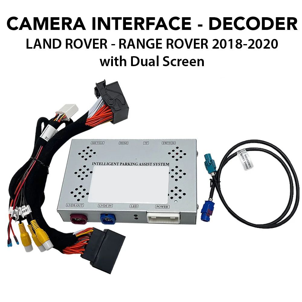 LR 9845 Cl for LAND ROVER mod. 2018-2020 (CAMERA INTERFACE for Dual ...