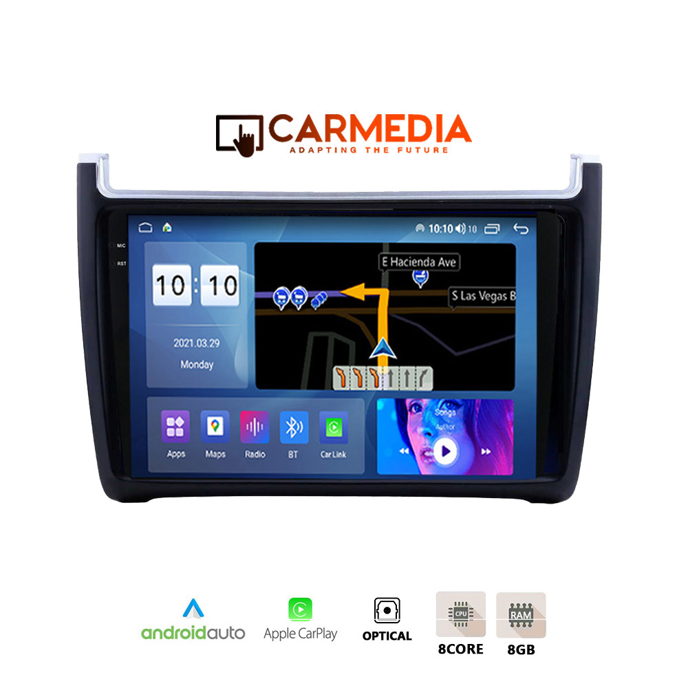 CARMEDIA CMDU4095-4 PRO PLUS TABLET 9.5'' OEM VW POLO 2014-2017 - Car ...