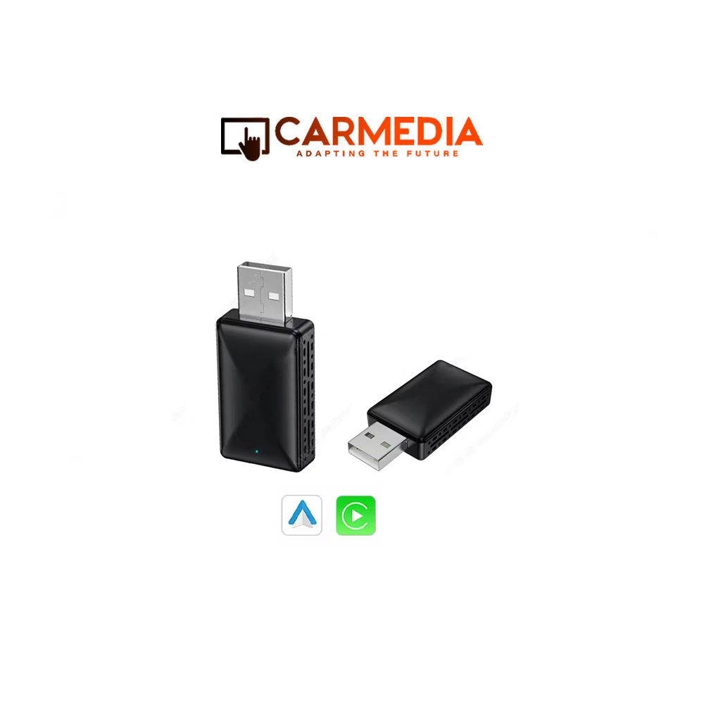CARMEDIA WIRED TO WIRELESS CARPLAY/ANDROID AUTO - Car Audio Tech